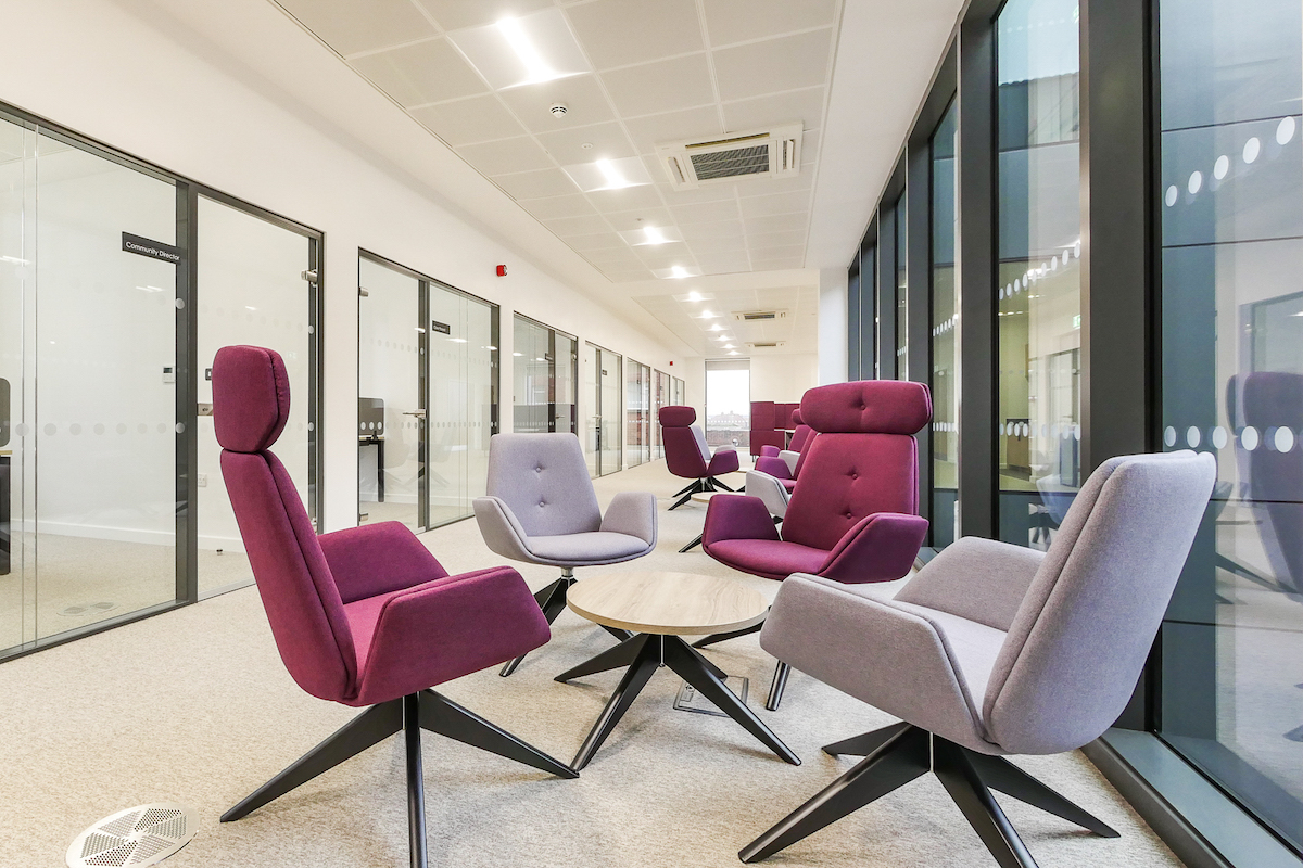 Trusted Partners: AMH Workspace | Agua Fabrics