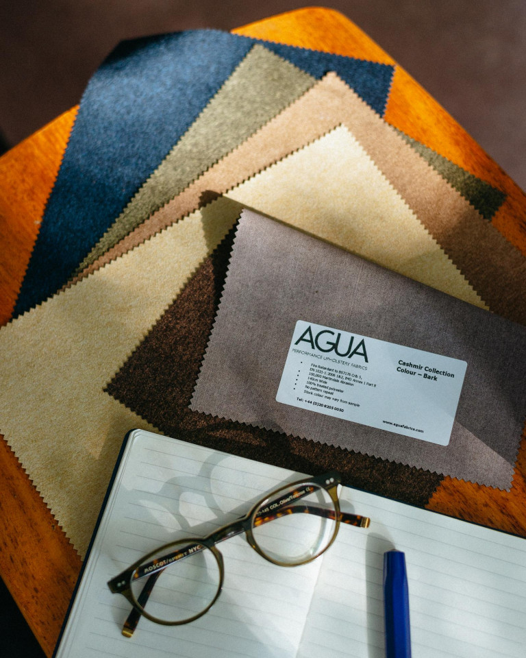 Agua Fabrics | Cashmir. Faux Suede
