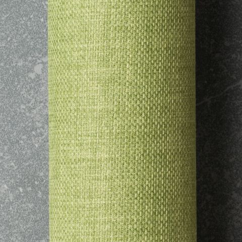 Agua Fabrics | Linetta. Solid, Plain, Weave + Lime
